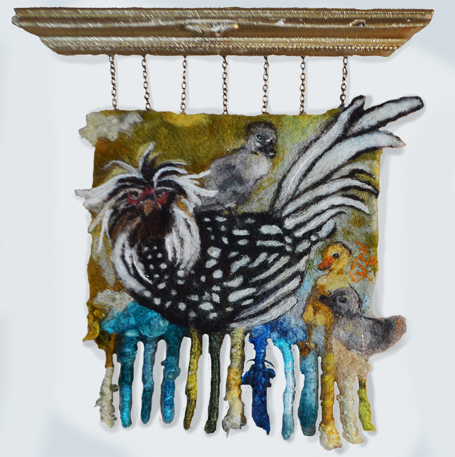 Painting with Fiber Class – Alpaca Farm, Gardening, Cooking, Felting ...