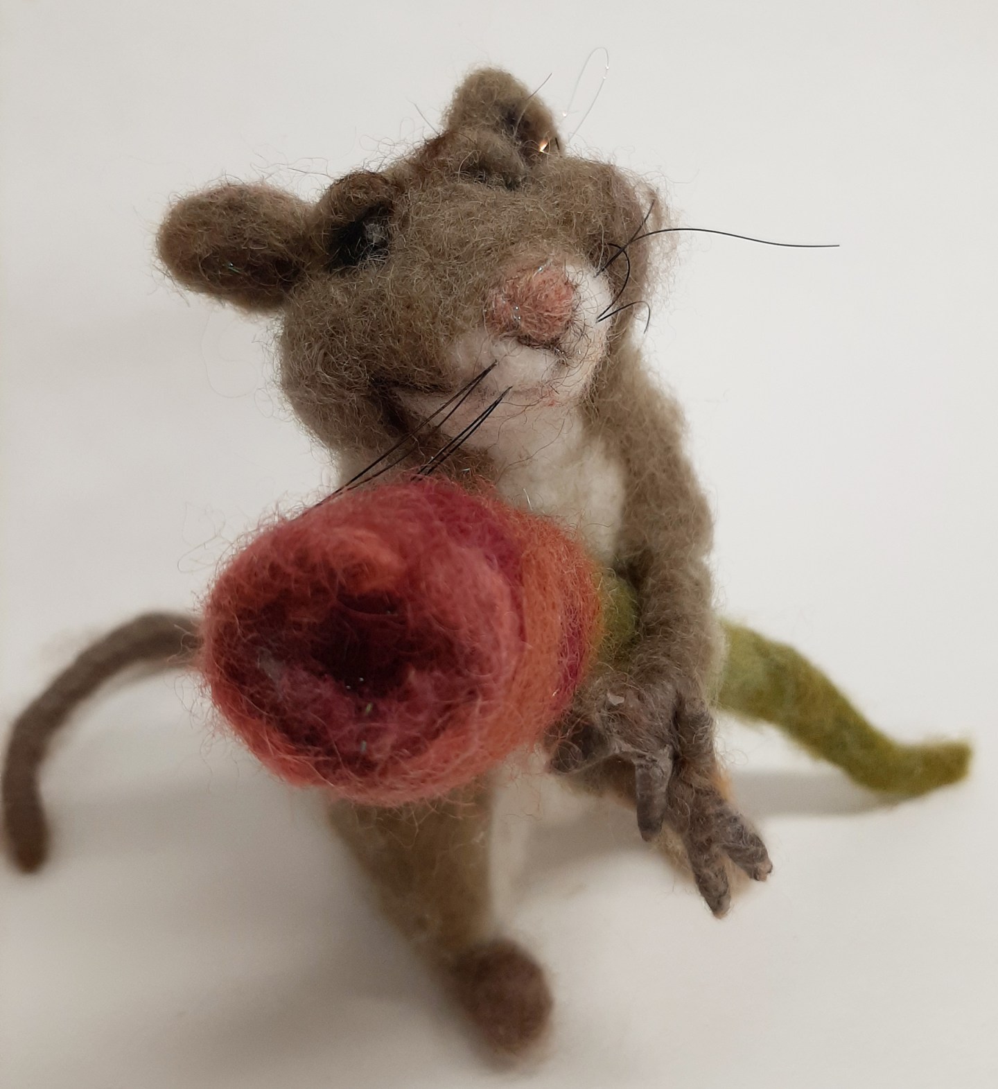 Needle Felting Mice Class – Alpacas, Felting, Dyeing, Glass Beads ...