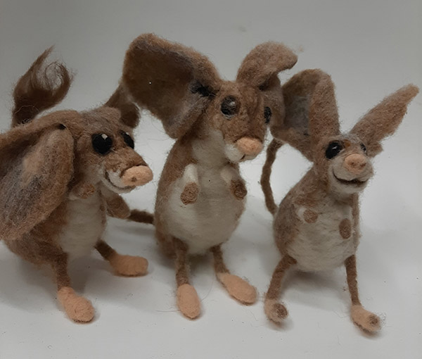 Needle Felting a Long Eared Jerboa Online Tutorial and Kit – Alpaca ...